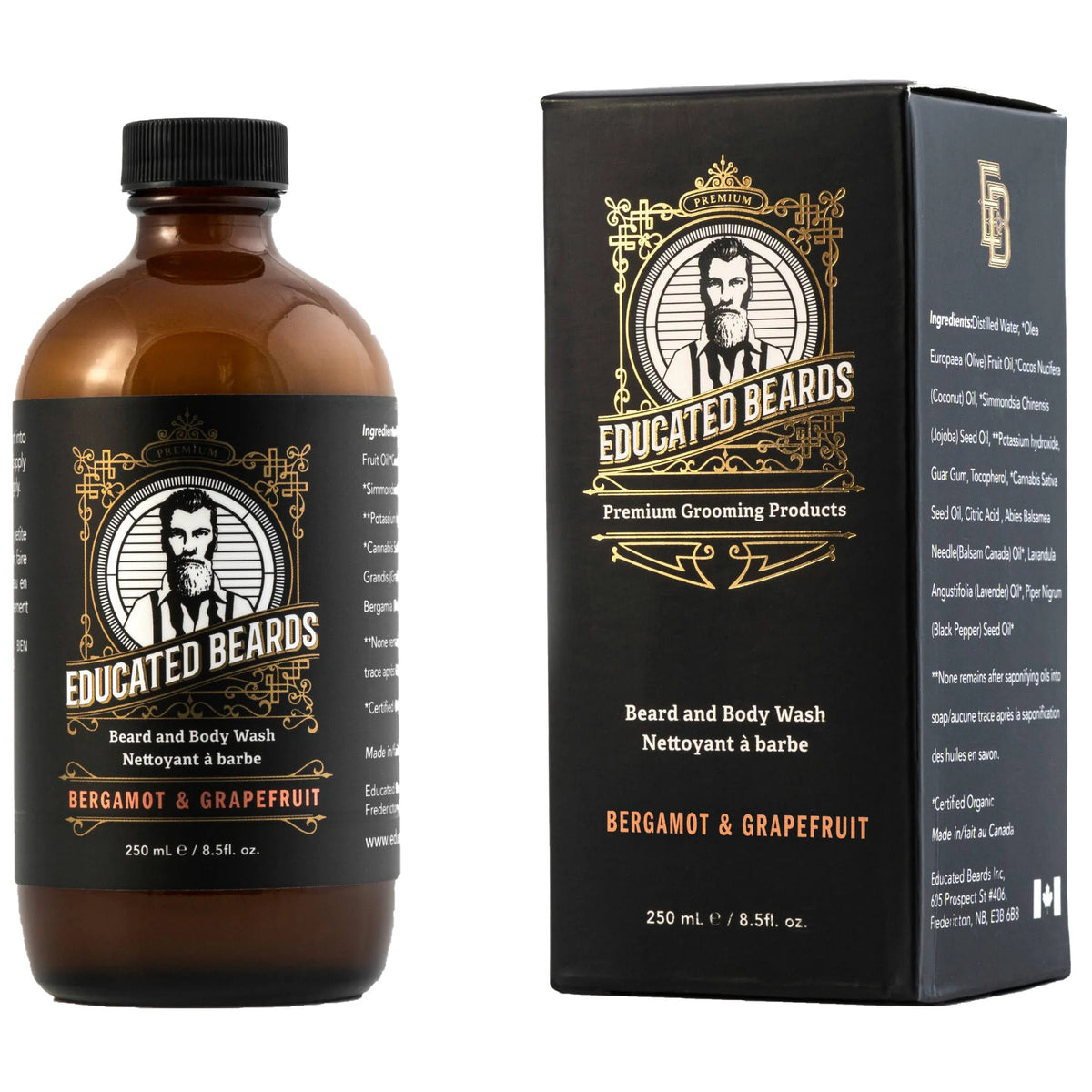 Bergamot Grapefruit Beard Wash | Educated Beards – Outer Layer