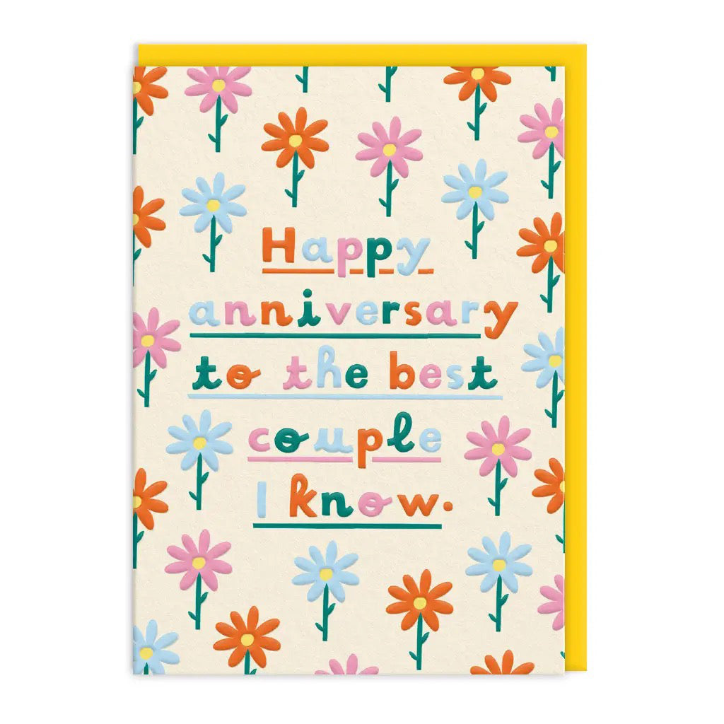Best Couple Anniversary Card | Ohh Deer – Outer Layer