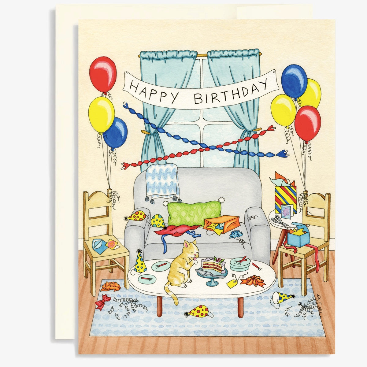 Birthday Aftermath Card | Keepsake Studio – Outer Layer