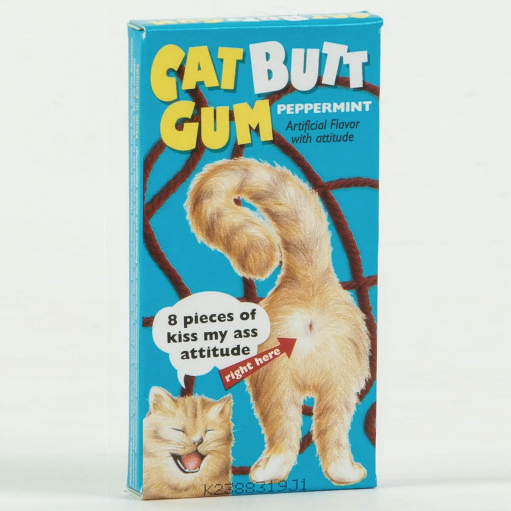 Cat Butt Gum Blue Q Outer Layer
