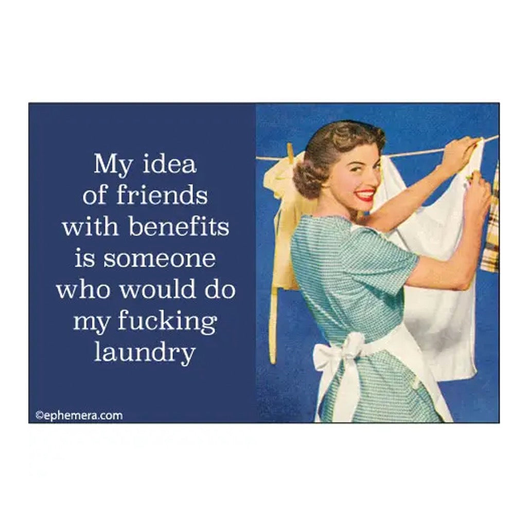 Friends With Benefits Magnet | Ephemera – Outer Layer