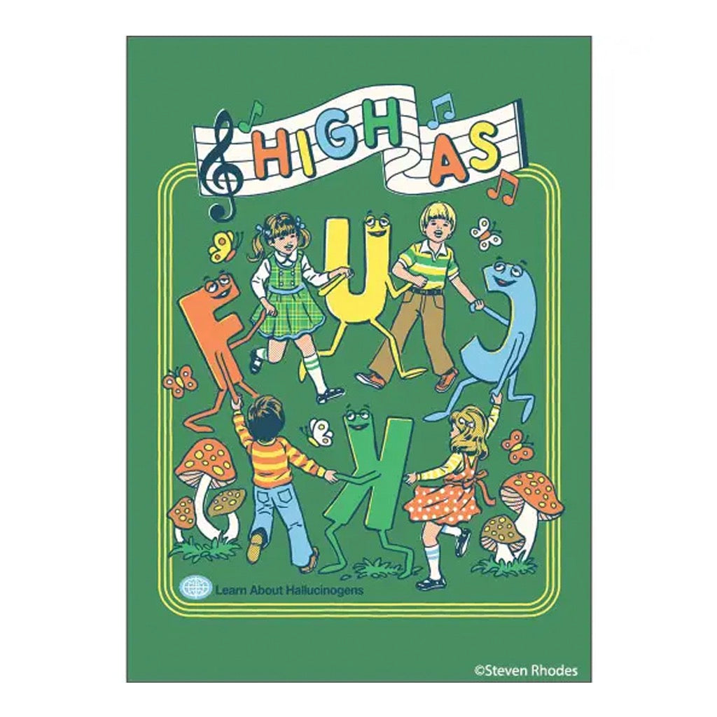 High As Fuck Magnet | Ephemera – Outer Layer