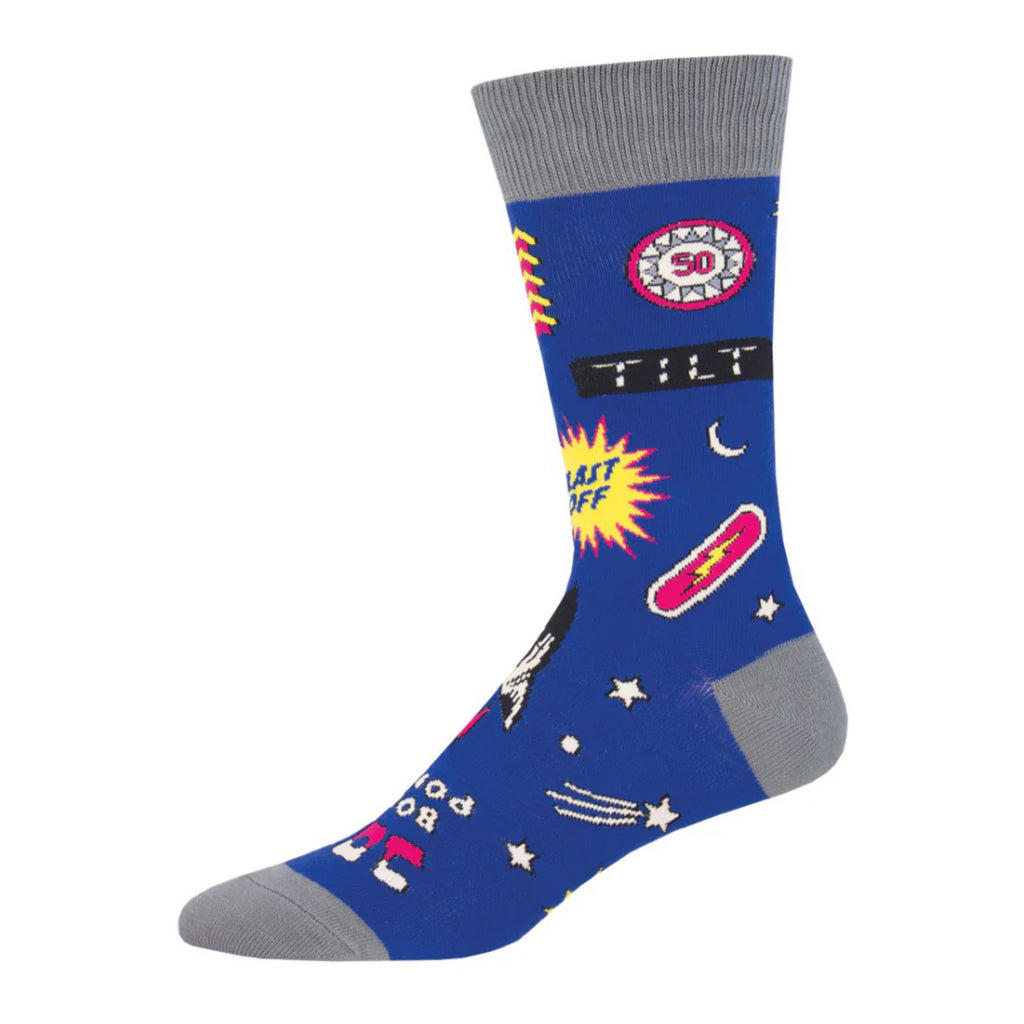 Men's Full Tilt Socks Blue | SockSmith – Outer Layer