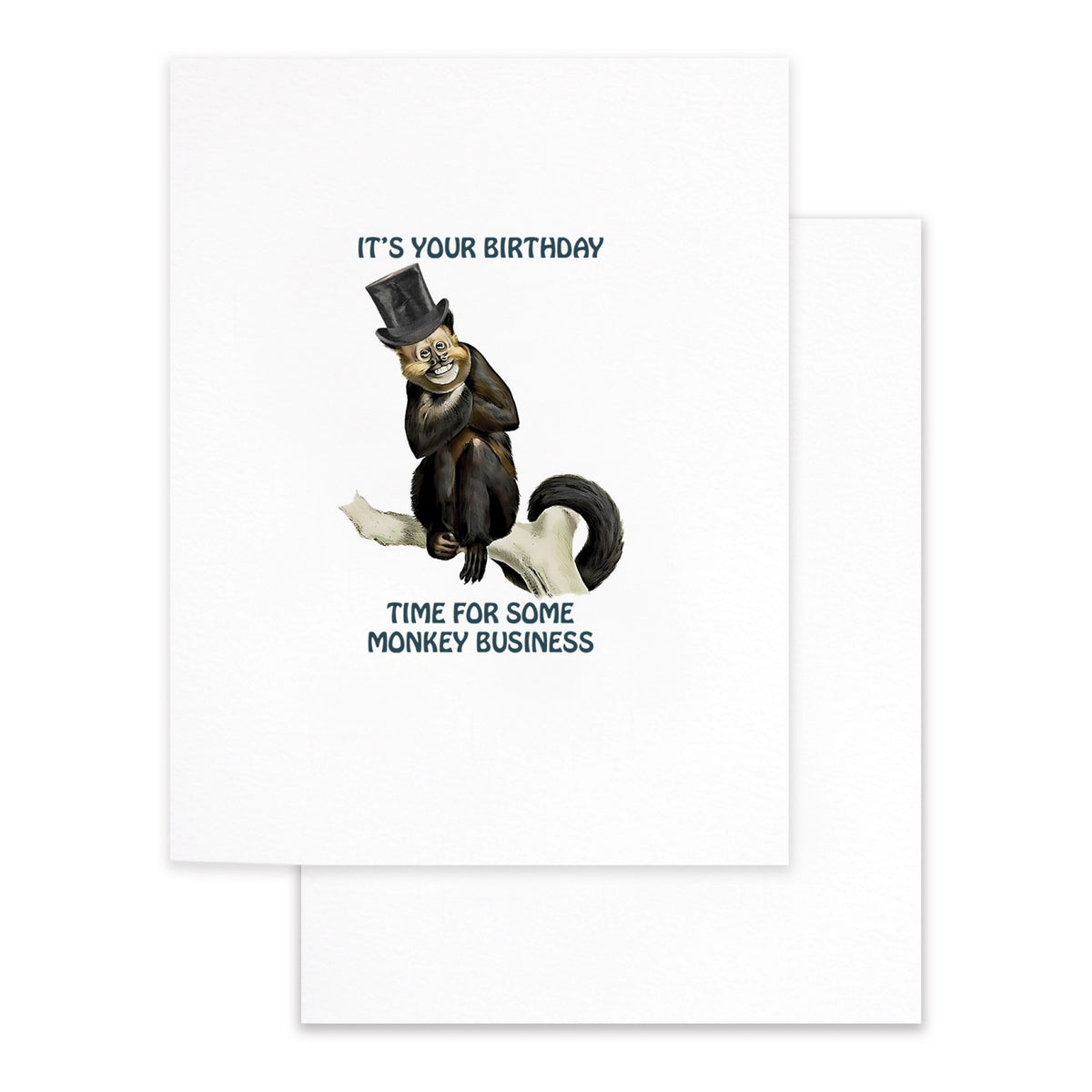 Monkey Business Birthday Card | Cardideology – Outer Layer