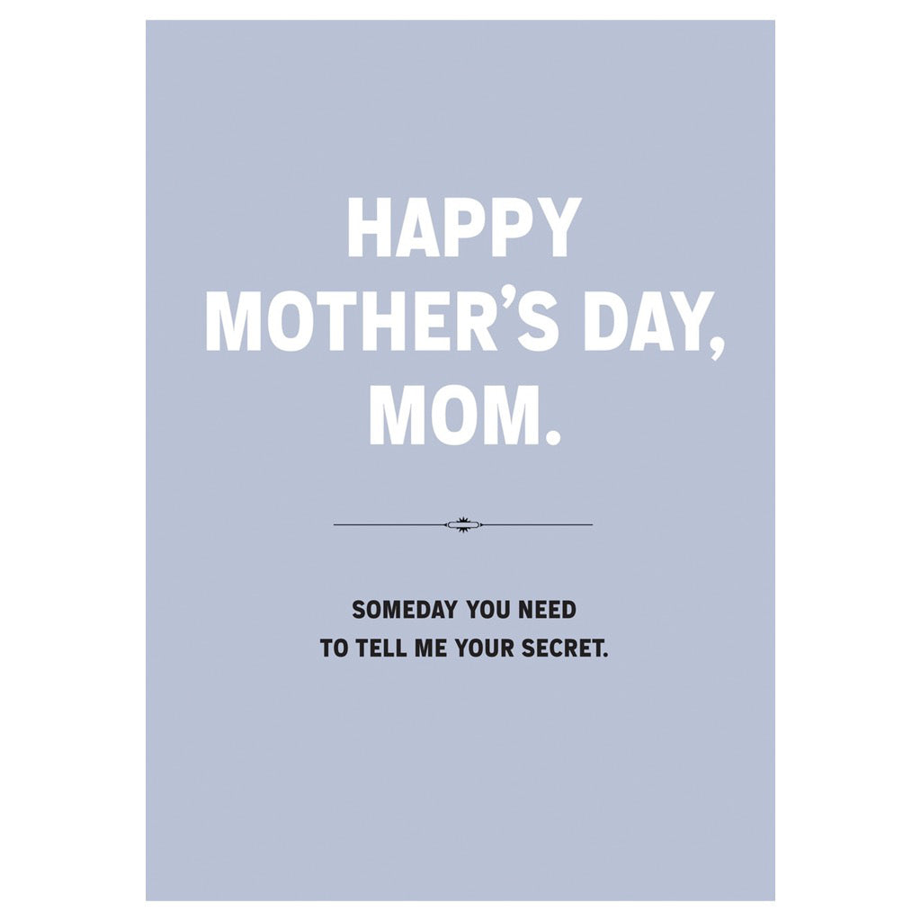 Mother's Day Secret Card | Bald Guy Greetings – Outer Layer