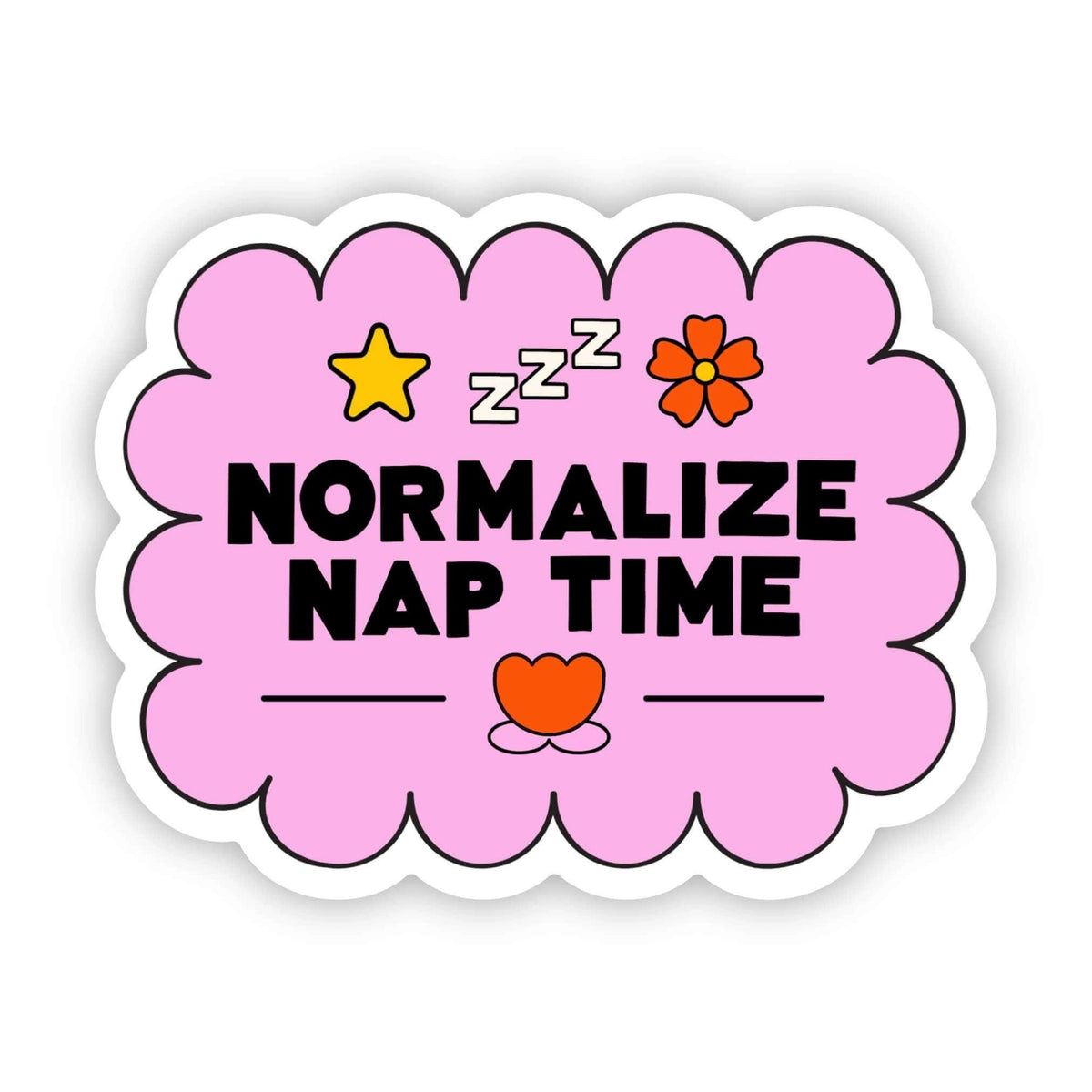 Normalize Nap Time Sticker | Big Moods – Outer Layer