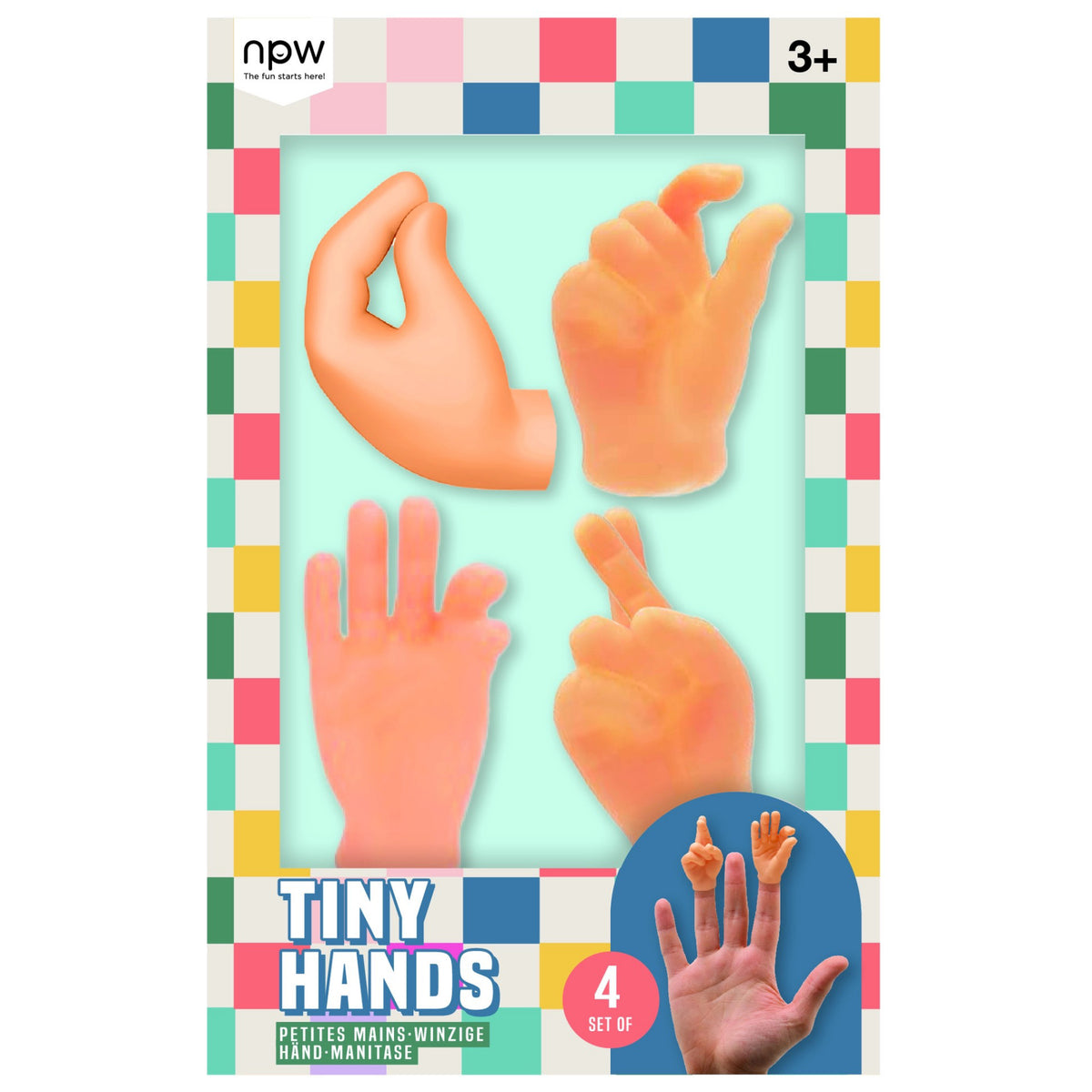 Tiny Hands Assorted - 4 Pack | NPW – Outer Layer