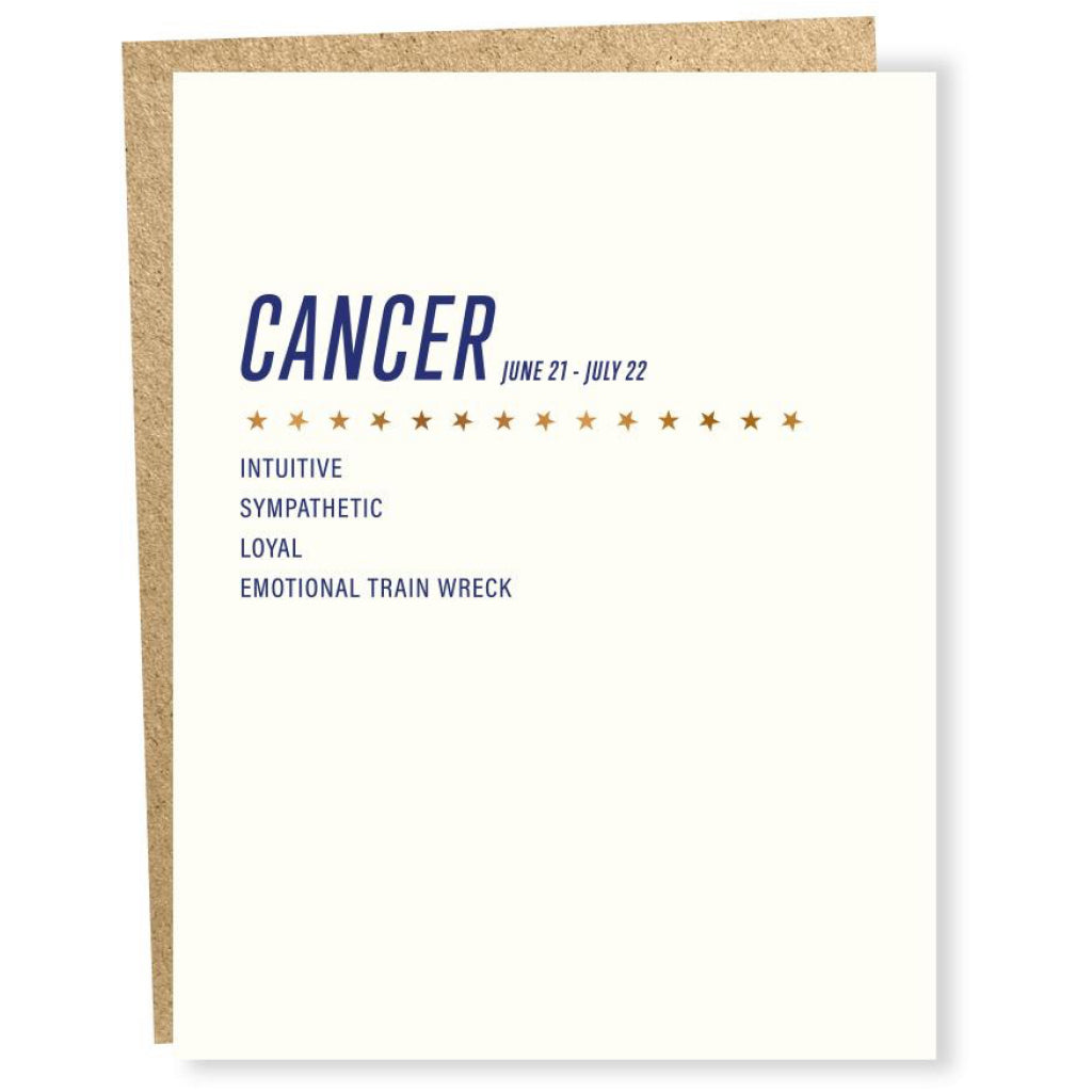 Cancer Card by Sapling Press – Outer Layer