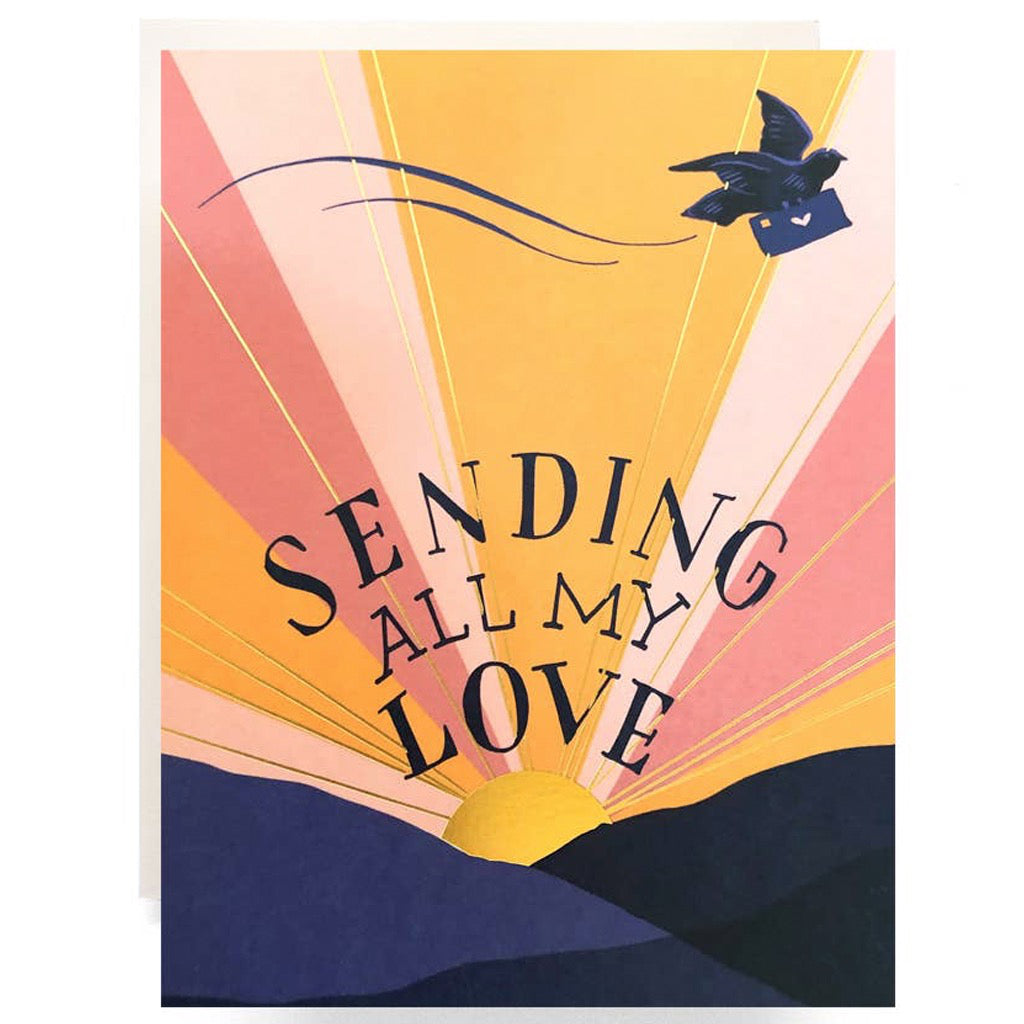 Sending All My Love Card by Antiquaria Design Studio – Outer Layer