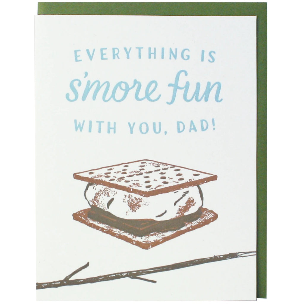 S'more Fun Dad Card by Smudge Ink – Outer Layer