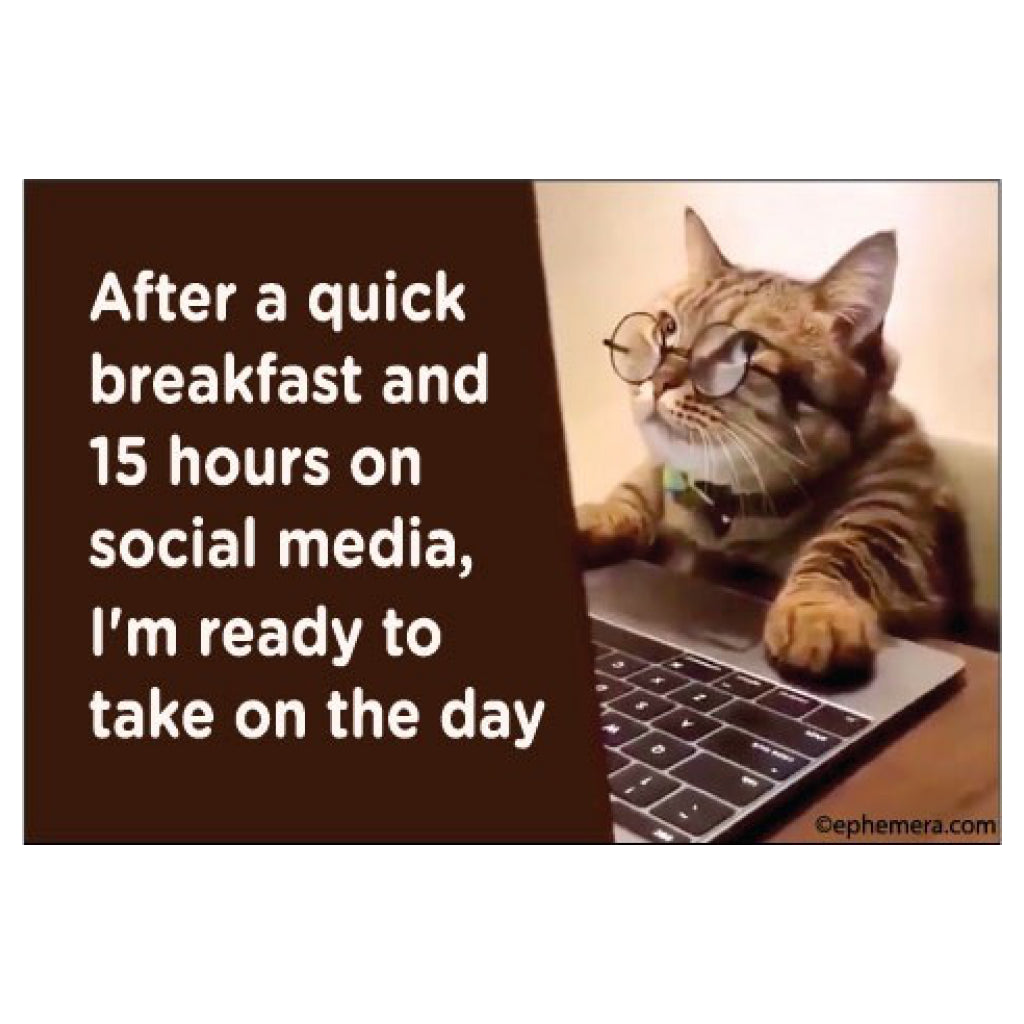 After A Quick Breakfast Magnet | Ephemera – Outer Layer