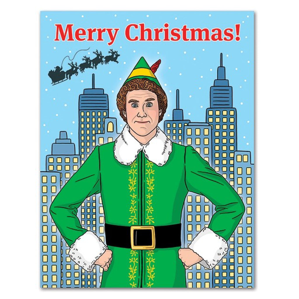 Buddy The Elf Merry Christmas Card | The Found – Outer Layer