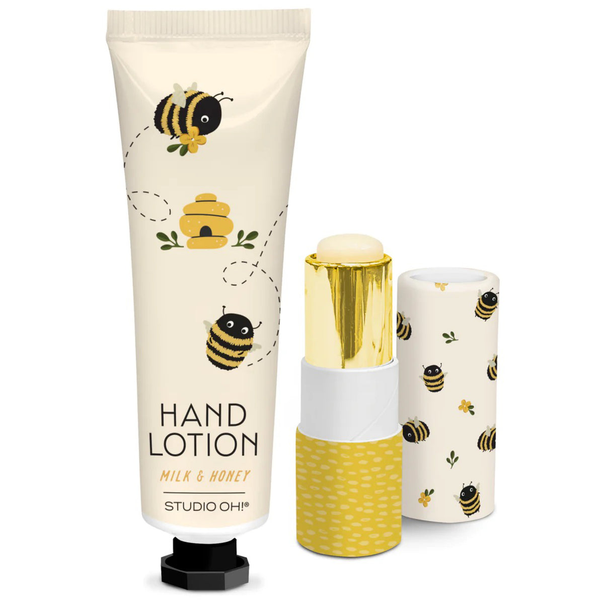 Buzzy Bees Lip Balm & Hand Lotion Gift Set | Studio Oh – Outer Layer