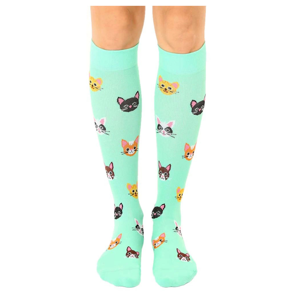 Cat Compression Socks | Living Royal – Outer Layer