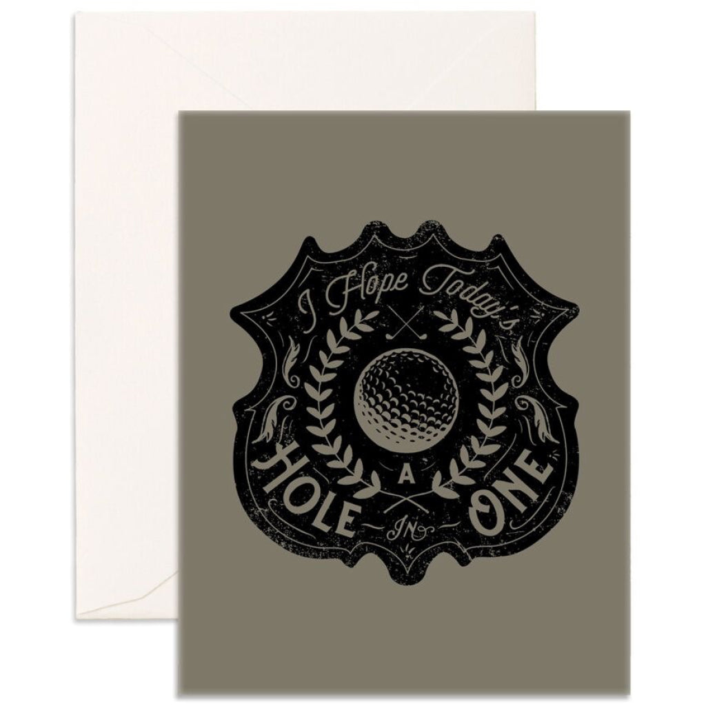 Hole In One Card by Fox & Fallow - Outer Layer