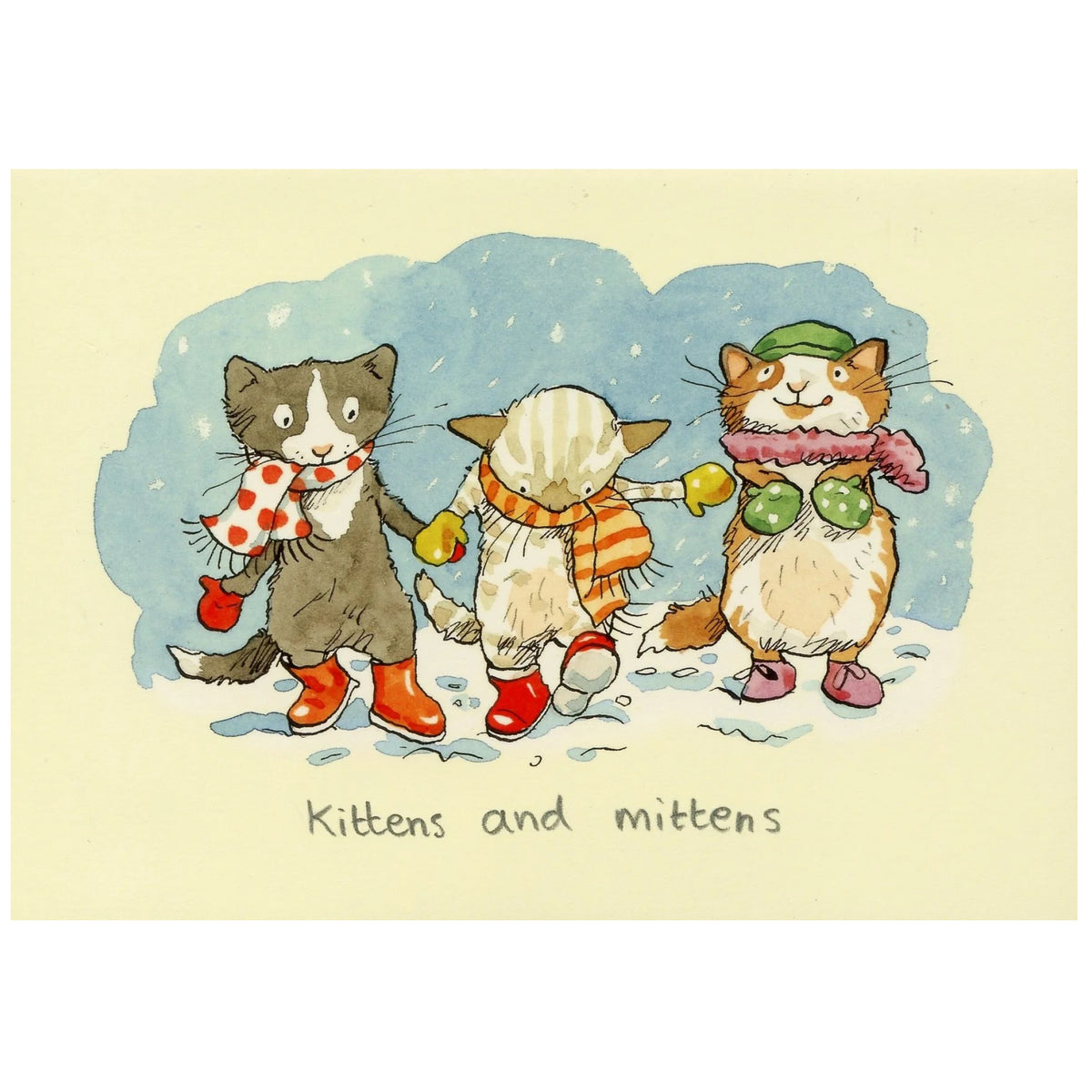 Kittens And Mittens Card | Two Bad Mice – Outer Layer