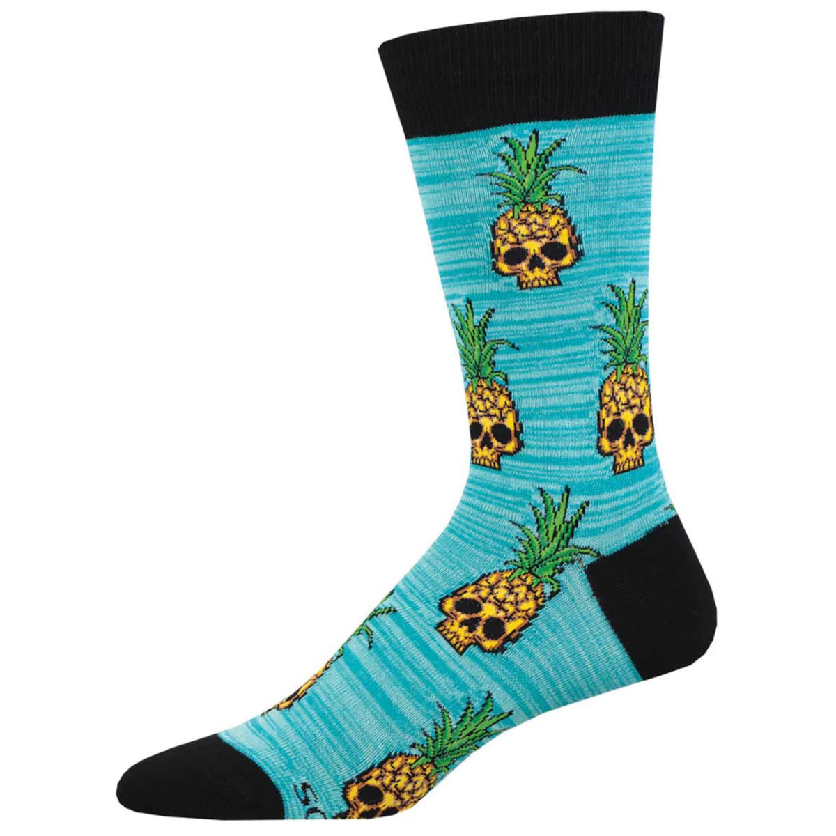 Men's Pineapple People Socks Blue | SockSmith – Outer Layer