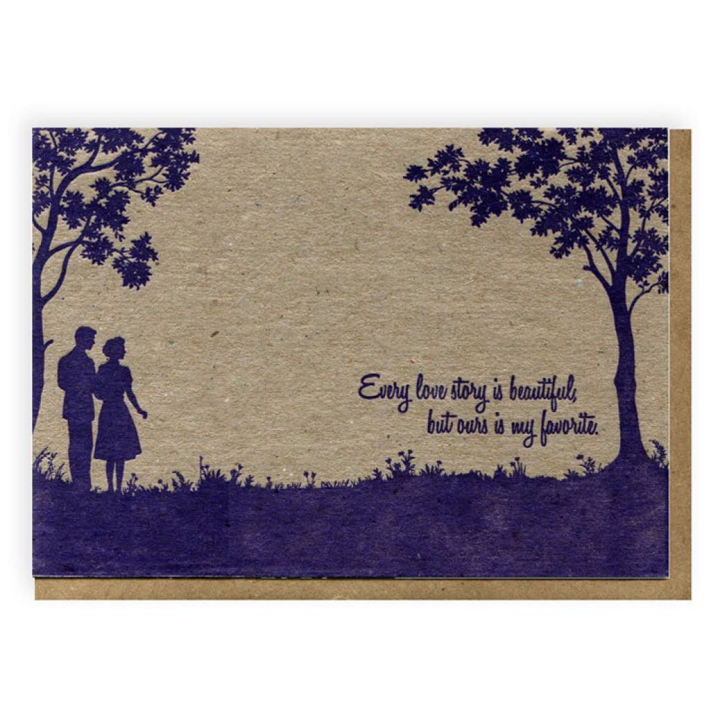 Our Love Story Is My Favorite Card | Blue Barnhouse – Outer Layer