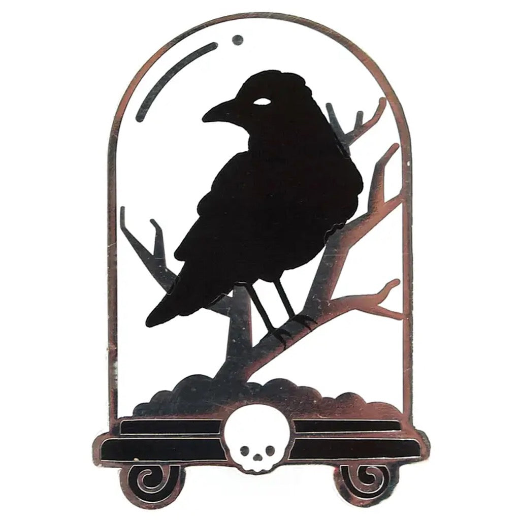 Raven Cloche Pin | LuxCups Creative – Outer Layer
