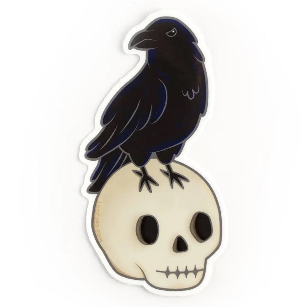 The Raven Sticker | LuxCups Creative – Outer Layer