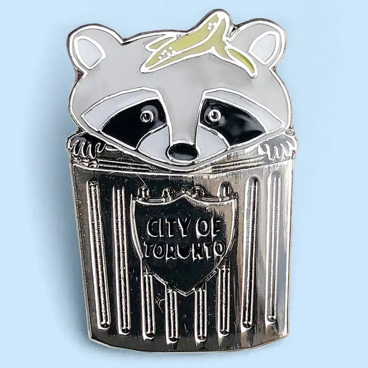 Trash Panda Raccoon Enamel Pin | Crywolf – Outer Layer