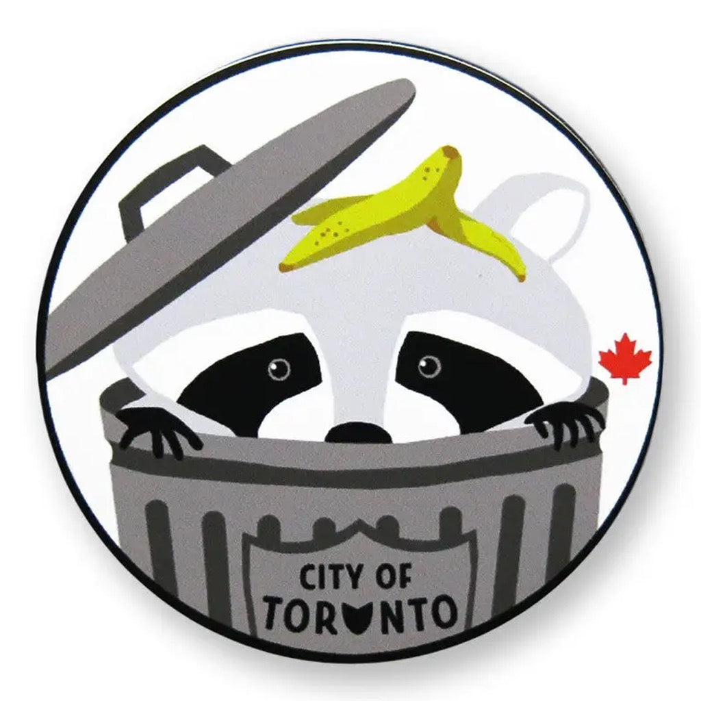 Trash Panda Raccoon Round Sticker | Crywolf – Outer Layer