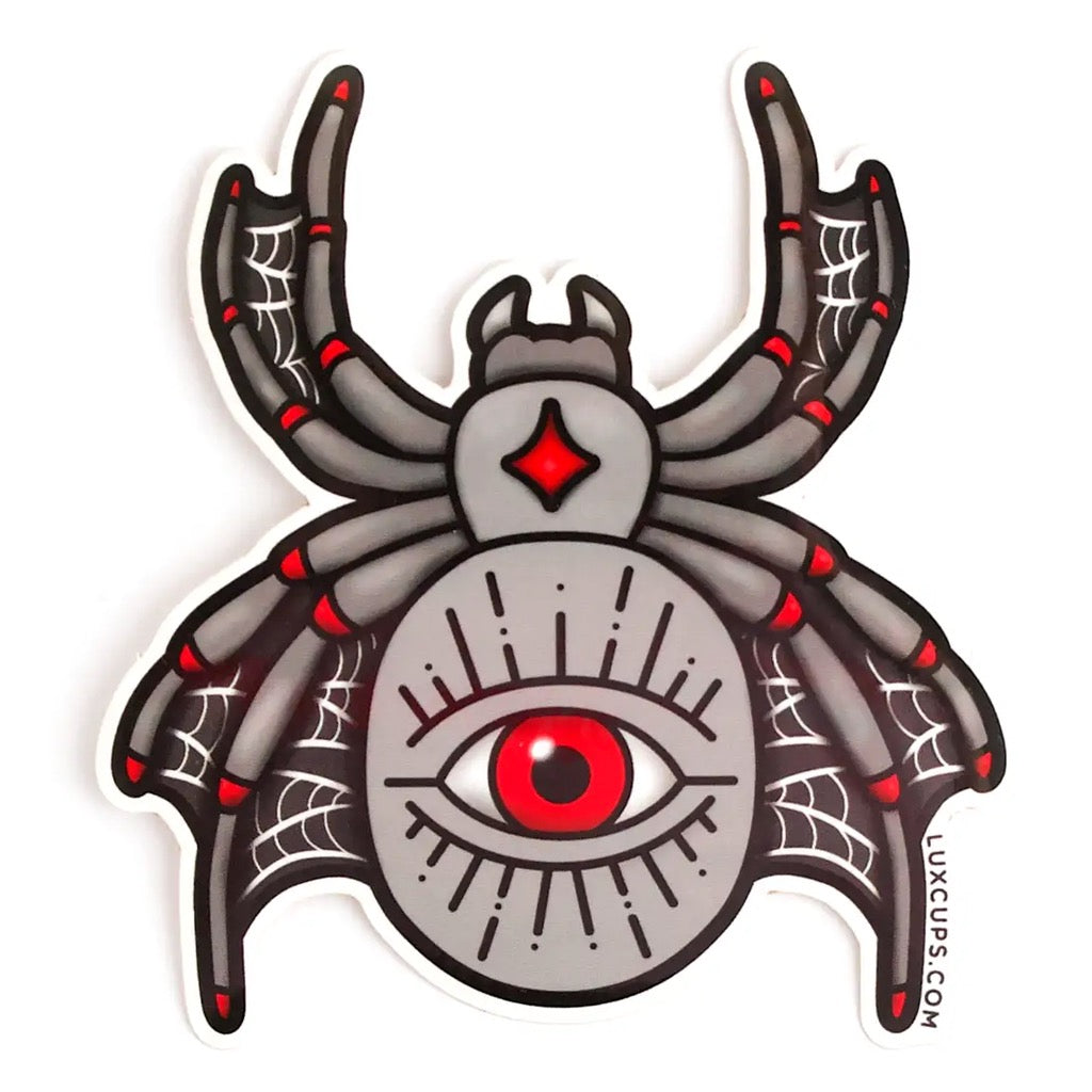 Web Weaver Sticker | LuxCups Creative – Outer Layer