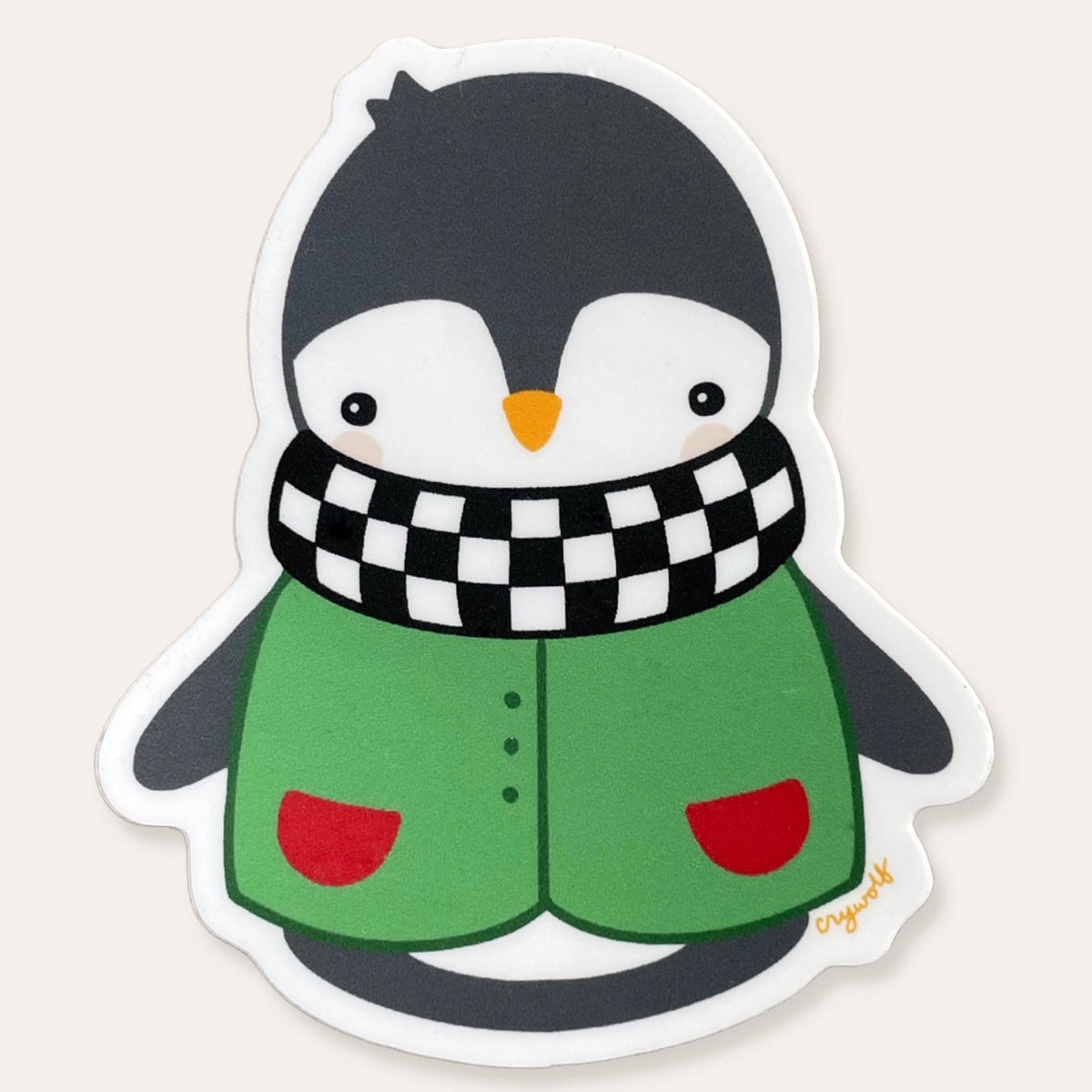 Winter Penguin Sticker | Crywolf – Outer Layer