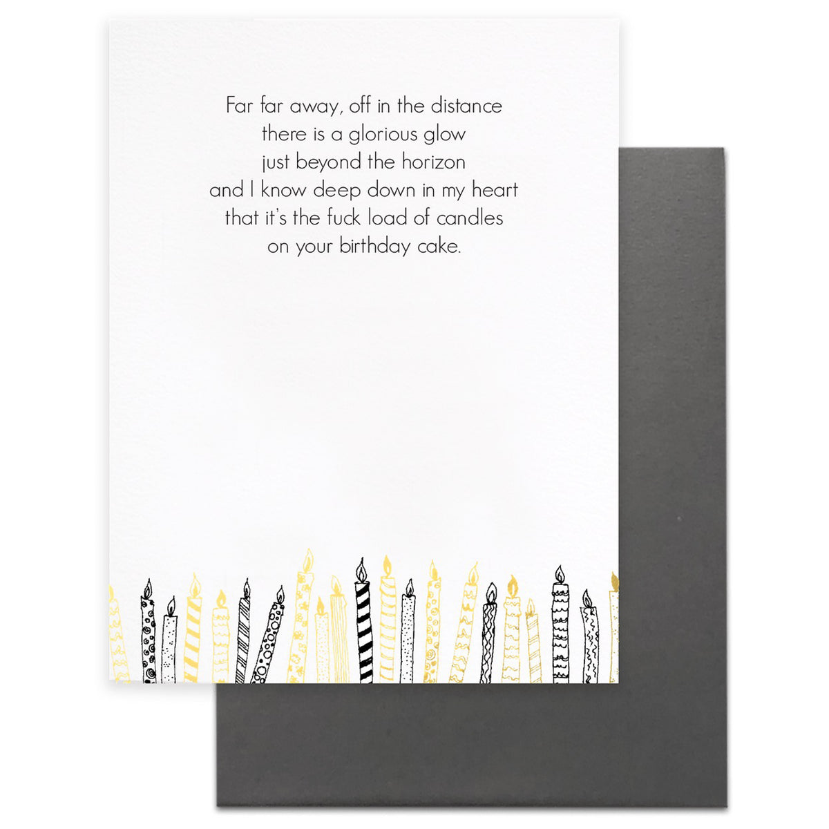 A Glorious Glow Birthday Card | Cardideology – Outer Layer