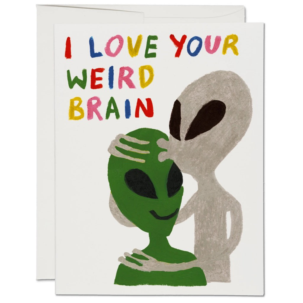 Alien Love Card | Red Cap Cards – Outer Layer