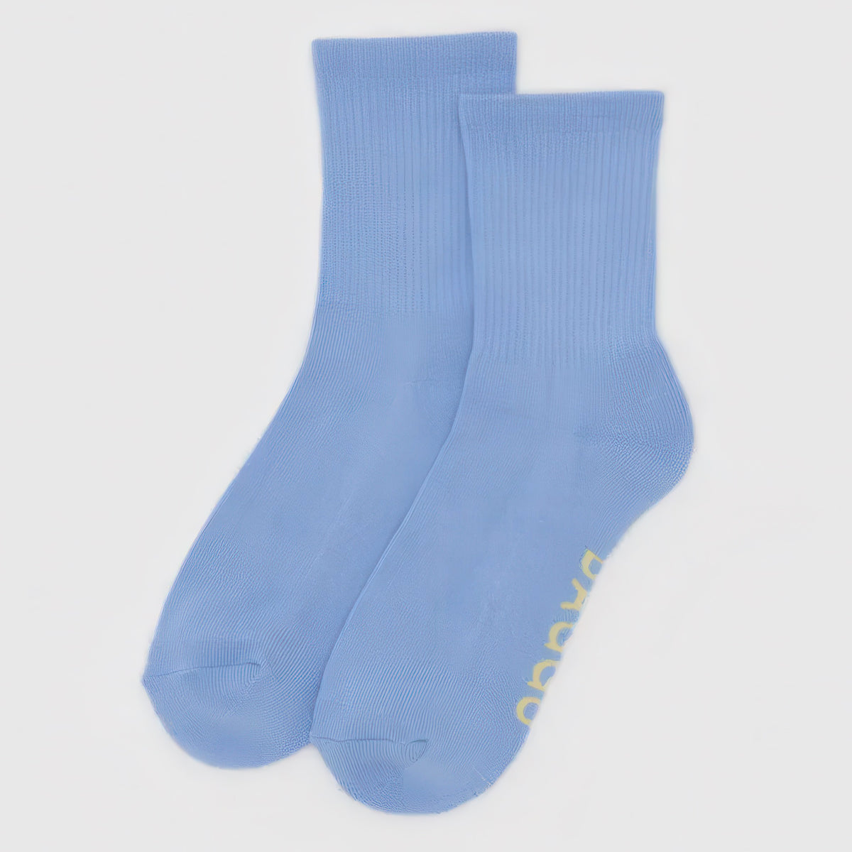 Baggu French Blue Ribbed Socks | Baggu – Outer Layer