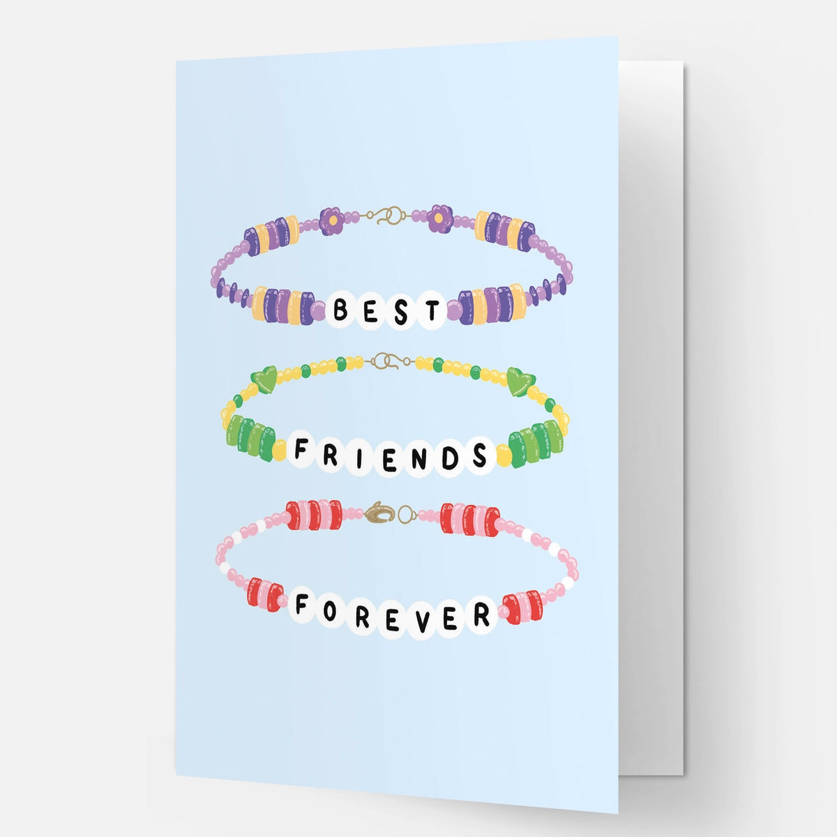 Best Friends Bracelets Card | Kaart Blanche – Outer Layer