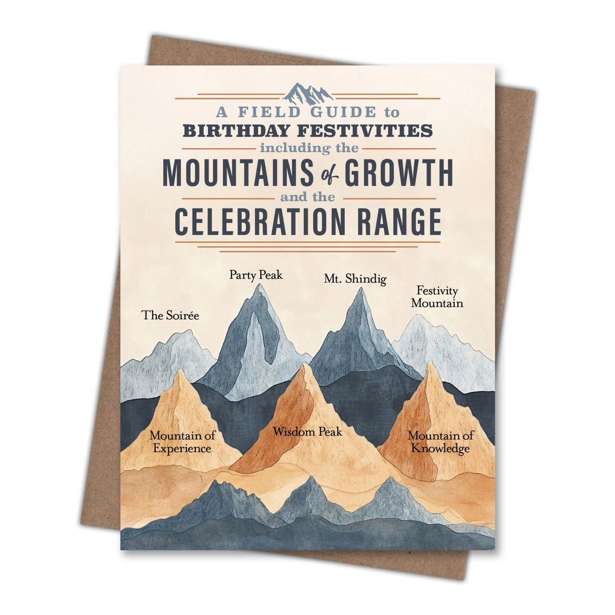 Birthday Field Guide Card | Waterknot – Outer Layer