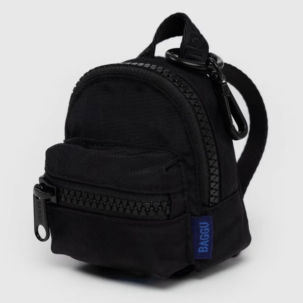 Black Backpack Bag Charm | Baggu – Outer Layer