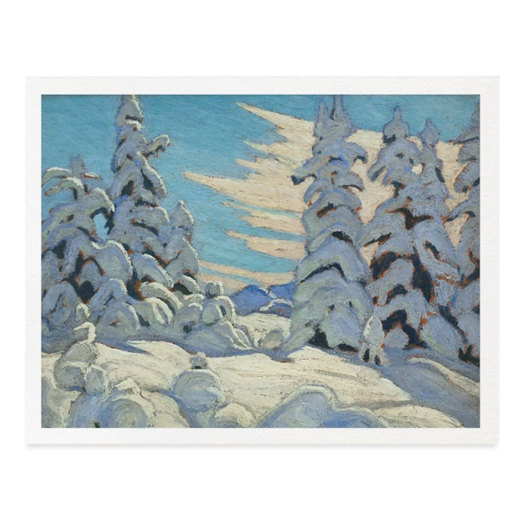 Boxed AGO Canadian Artists Holiday Cards | Halfpenny Postage – Outer Layer