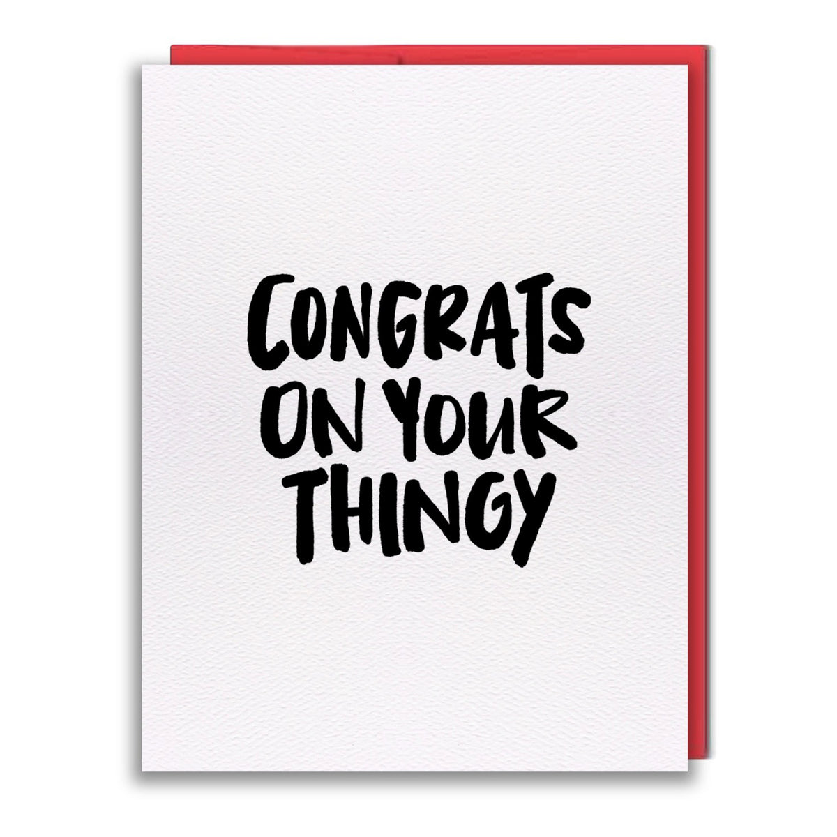 Congrats On Your Thingy Card | Studio Vcky – Outer Layer