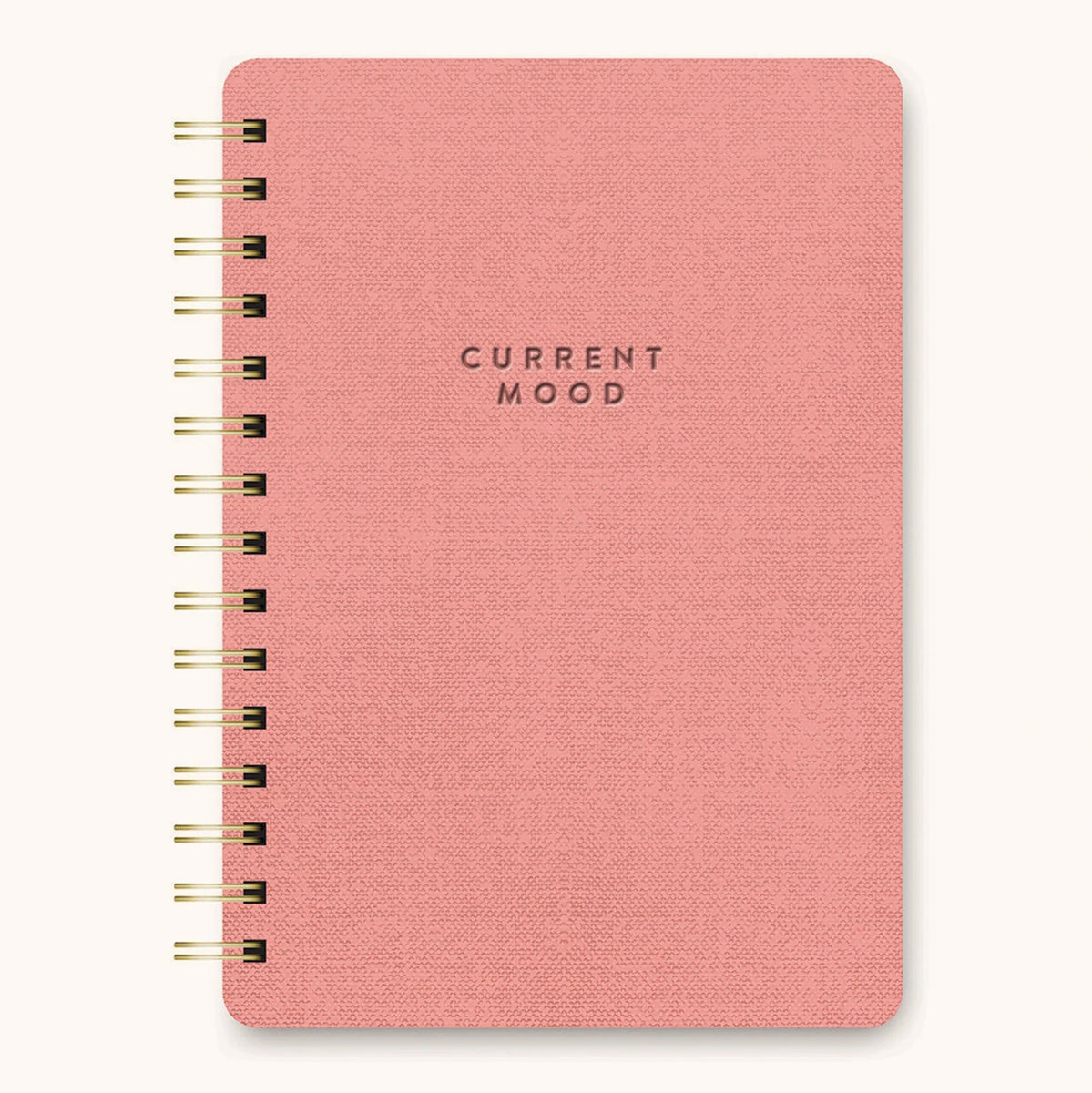 Current Mood Coral Pink Agatha Notebook | Studio Oh – Outer Layer