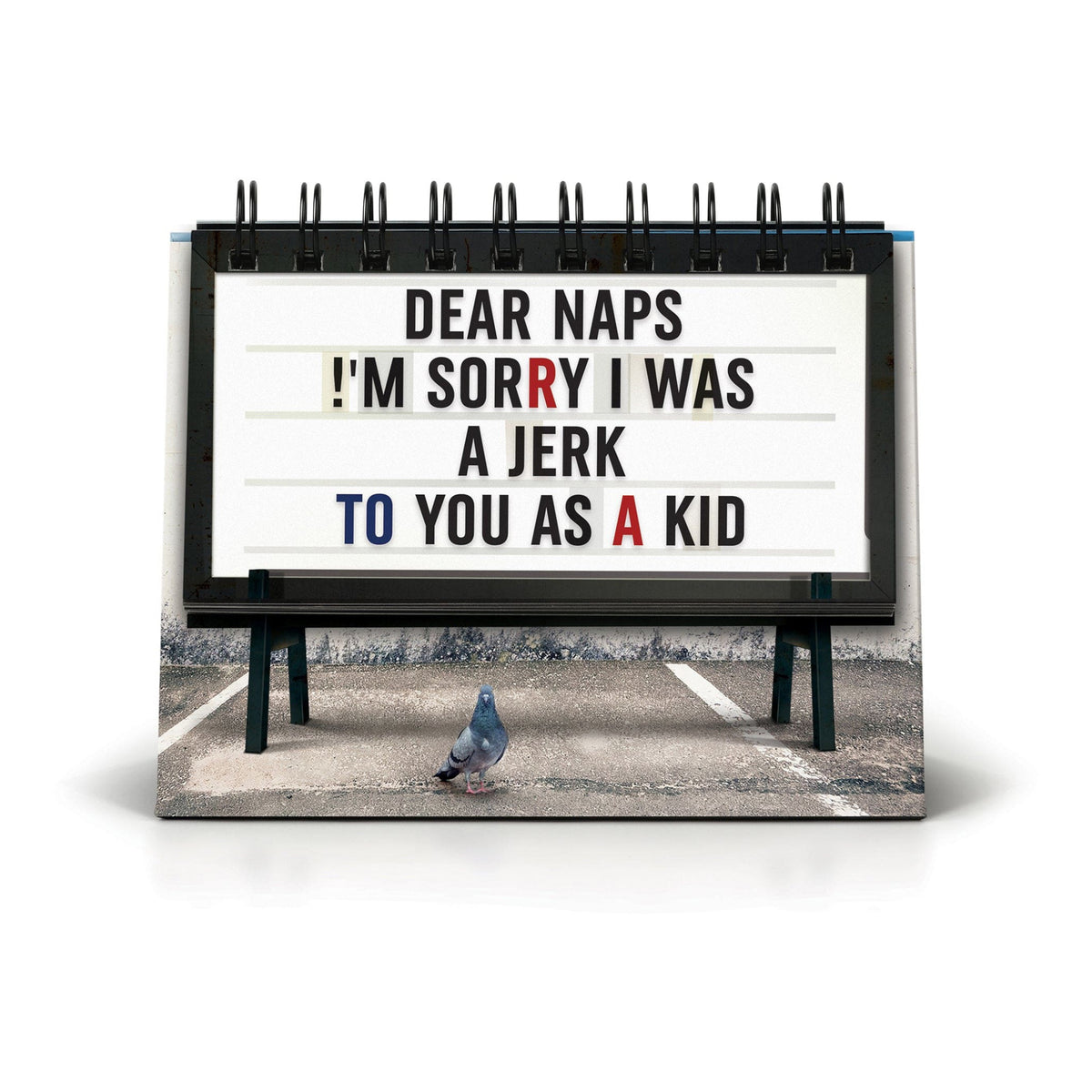 Daily Marquee Desktop Flip Book | Fred & Friends – Outer Layer