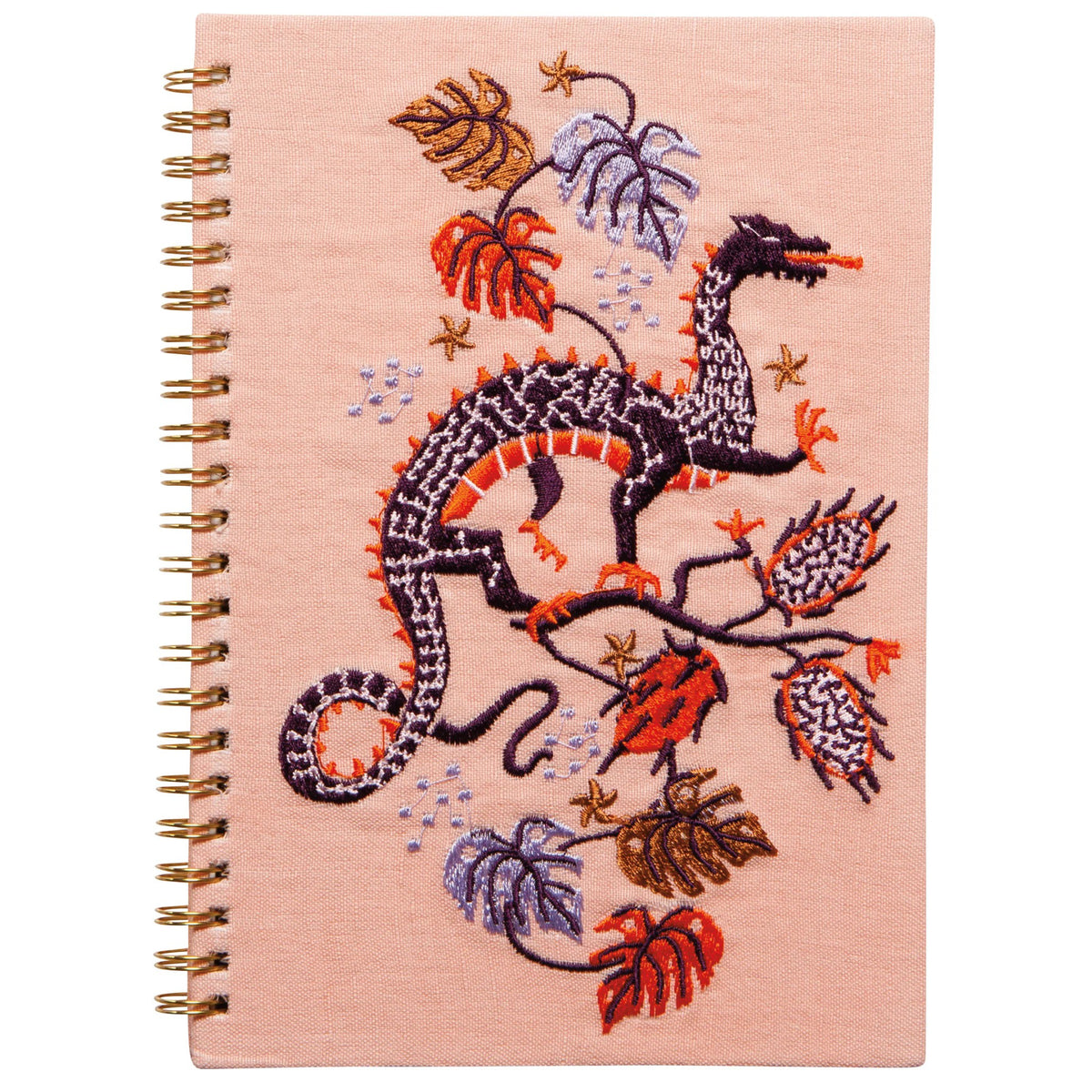 Ember Embroidered Notebook | Danica – Outer Layer