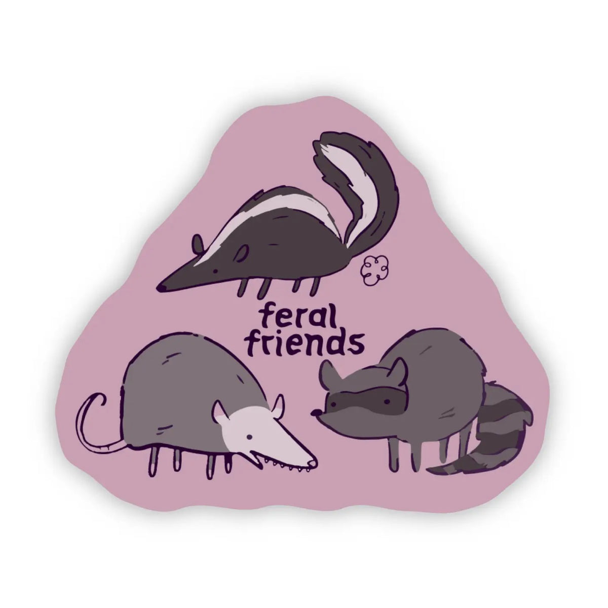 Feral Friends Sticker | Big Moods – Outer Layer