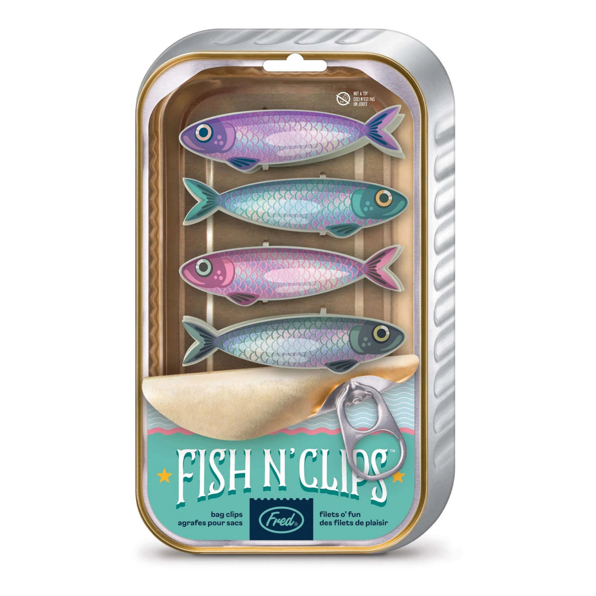 Fish N Clips Bag Clips | Fred & Friends – Outer Layer
