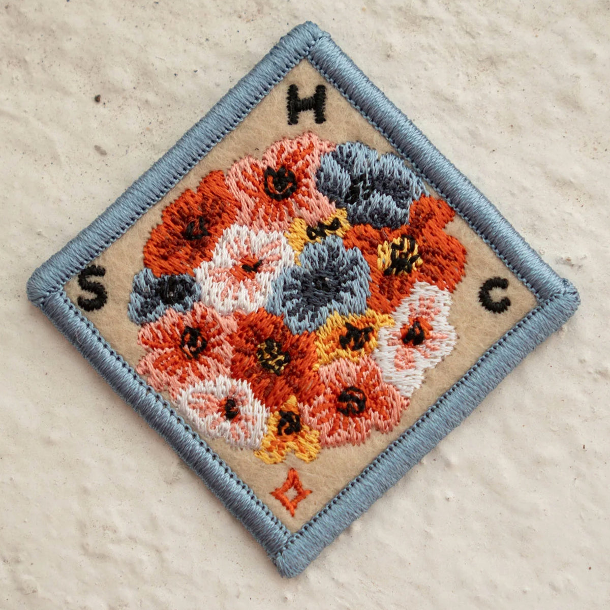 Flower Ball Felt Sticky Patch | Stay Home Club – Outer Layer