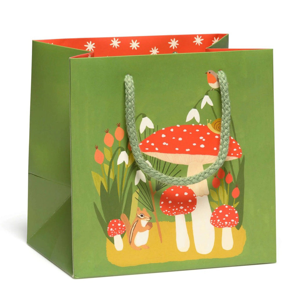 Forest Critters Small Gift Bag | Red Cap Cards – Outer Layer