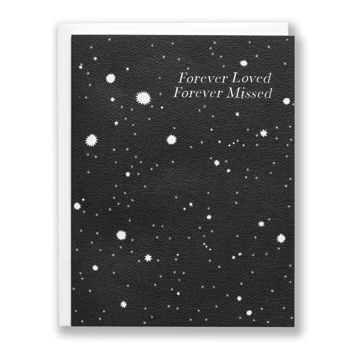 Forever Loved Forever Missed Sympathy Card | Banquet Workshop – Outer Layer