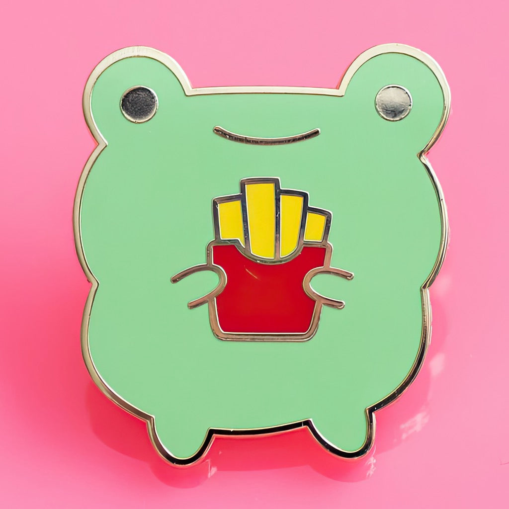 Fries Frog Pin | Robot Dance Battle – Outer Layer