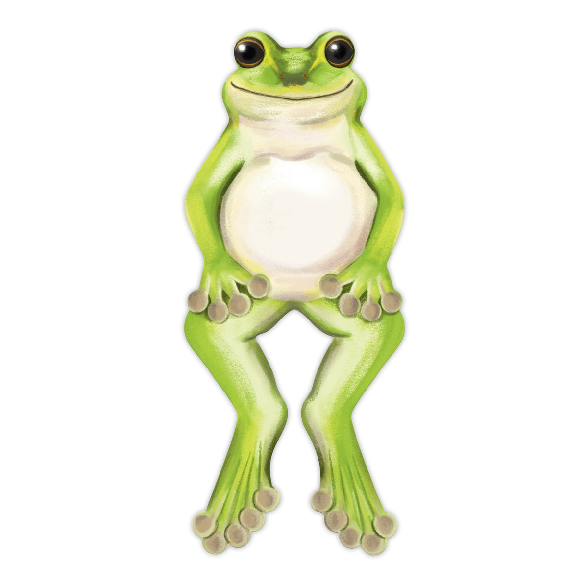 Frog Die-Cut Bookmark | Grey Street Paper – Outer Layer