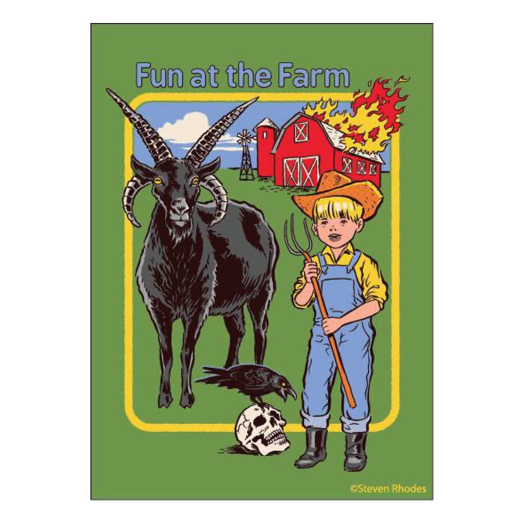 Fun At The Farm Magnet | Ephemera – Outer Layer