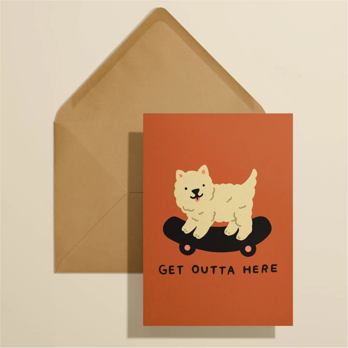 Get Outta Here Card | Stay Home Club – Outer Layer
