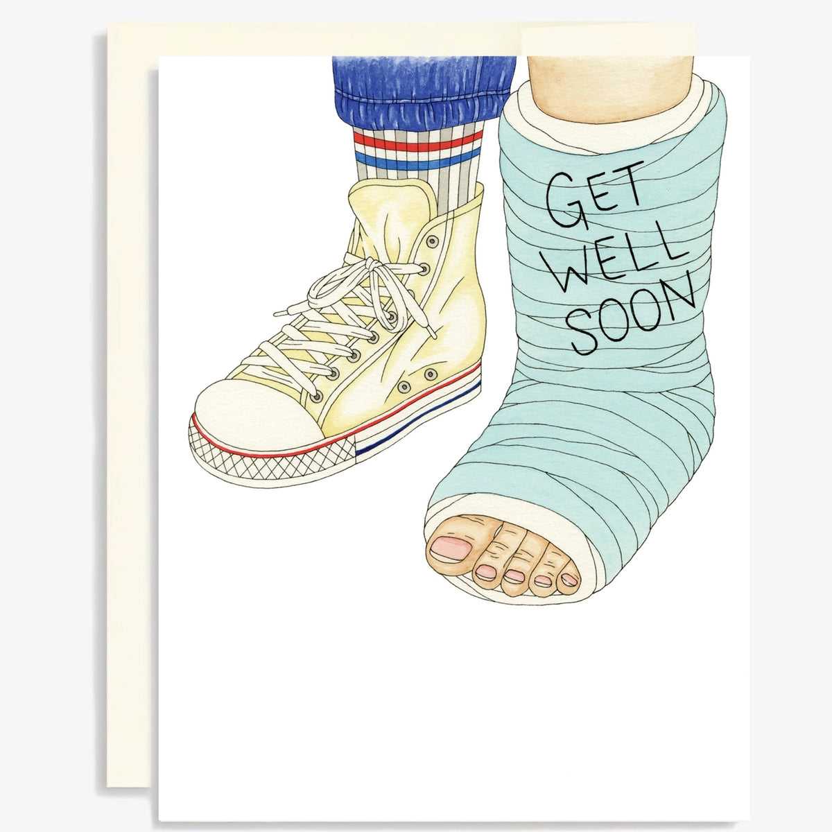 Get Well Soon Cast Card | Keepsake Studio – Outer Layer
