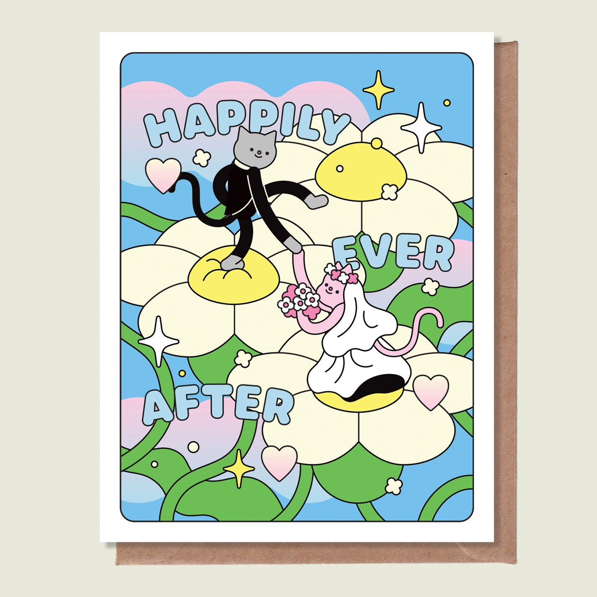 Happily Ever After Greeting Card | Epée Lapin Studio – Outer Layer